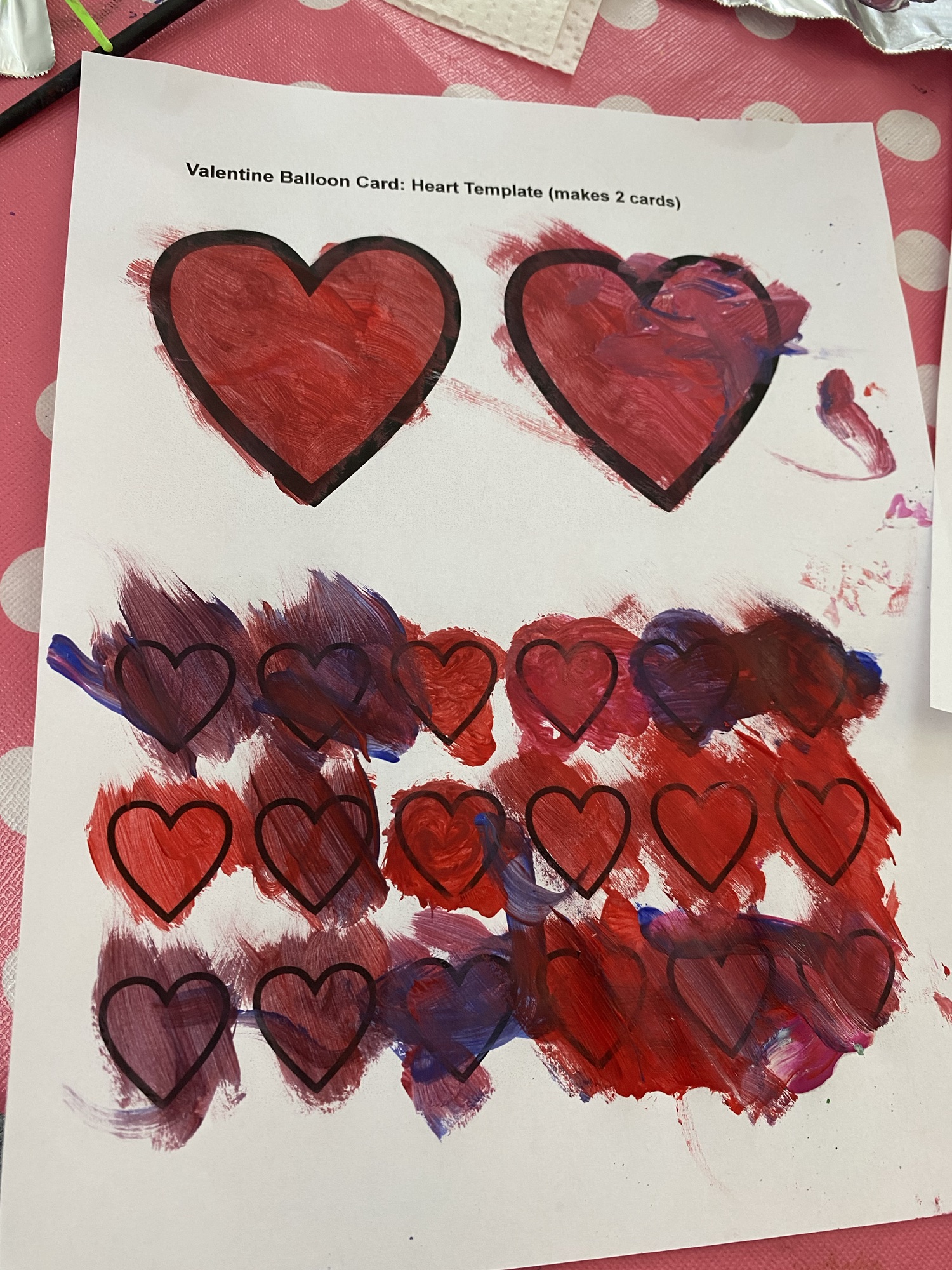 Homemade Valentine Balloon Cards: Creative Homeschooling Activity for ...