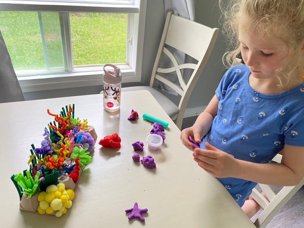 Create a Mini Coral Reef Craft
