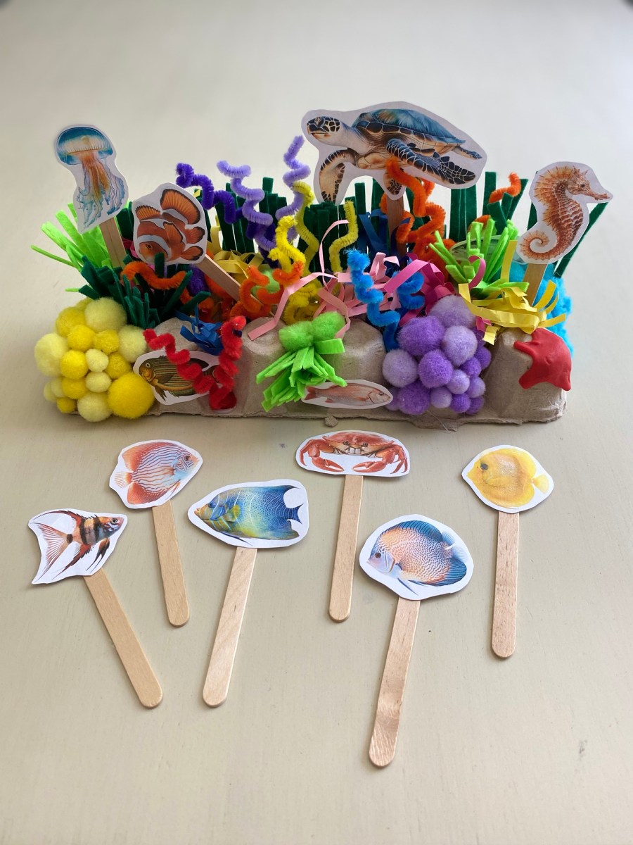 Create a Mini Coral Reef Craft – Northbird